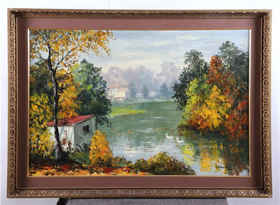 Cesare Ricciardi | Cesare Ricciardi Landscape Painting | MutualArt