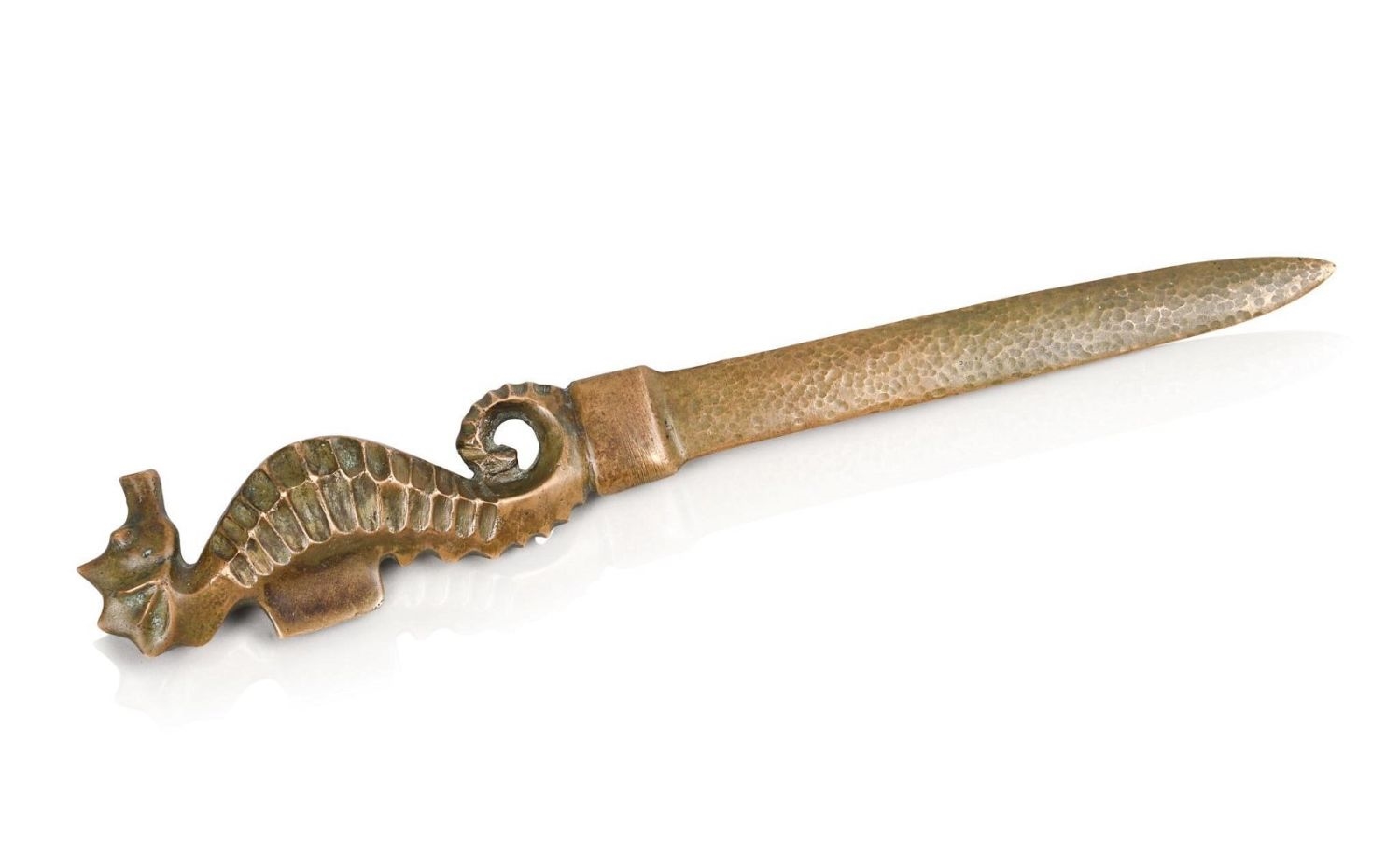 Edward Hurley | Bronze Seahorse Letter Opener | MutualArt