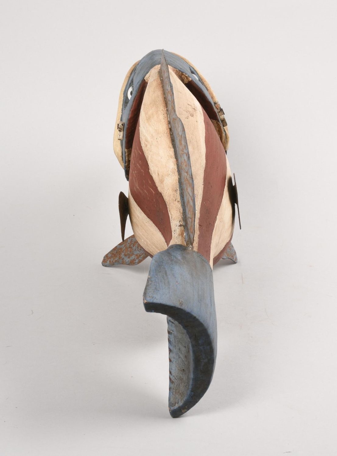 Robert Allen Francis | Patriotic Wood Painted Fish, Signed RAF | MutualArt