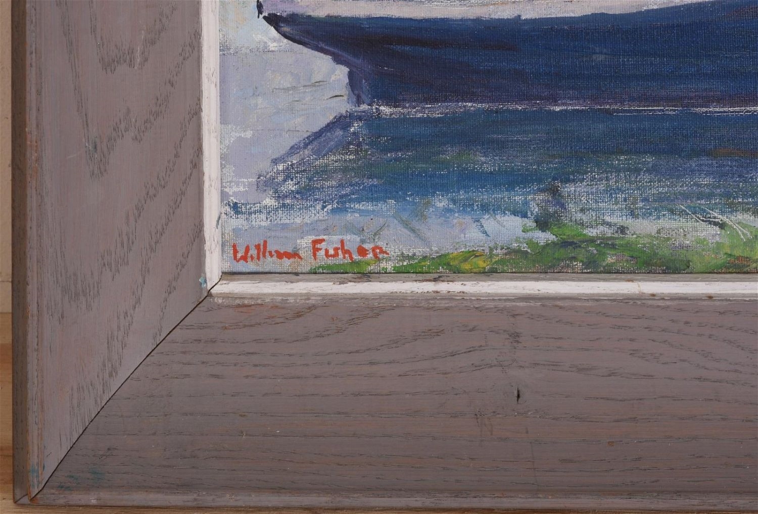 William Fisher | William Fisher (1891 - 1985). The Regina, Anchored at ...