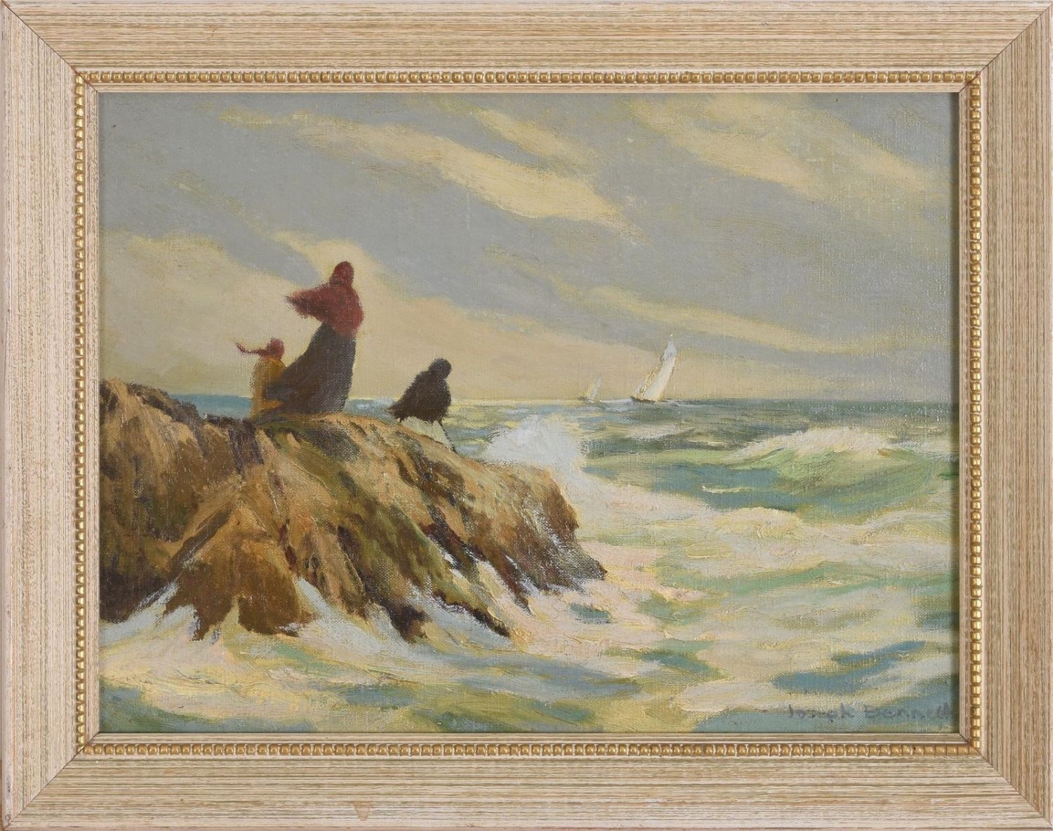 Joseph Bennett | Joseph Hastings Bennett (1889 - 1969) . Figures on the ...