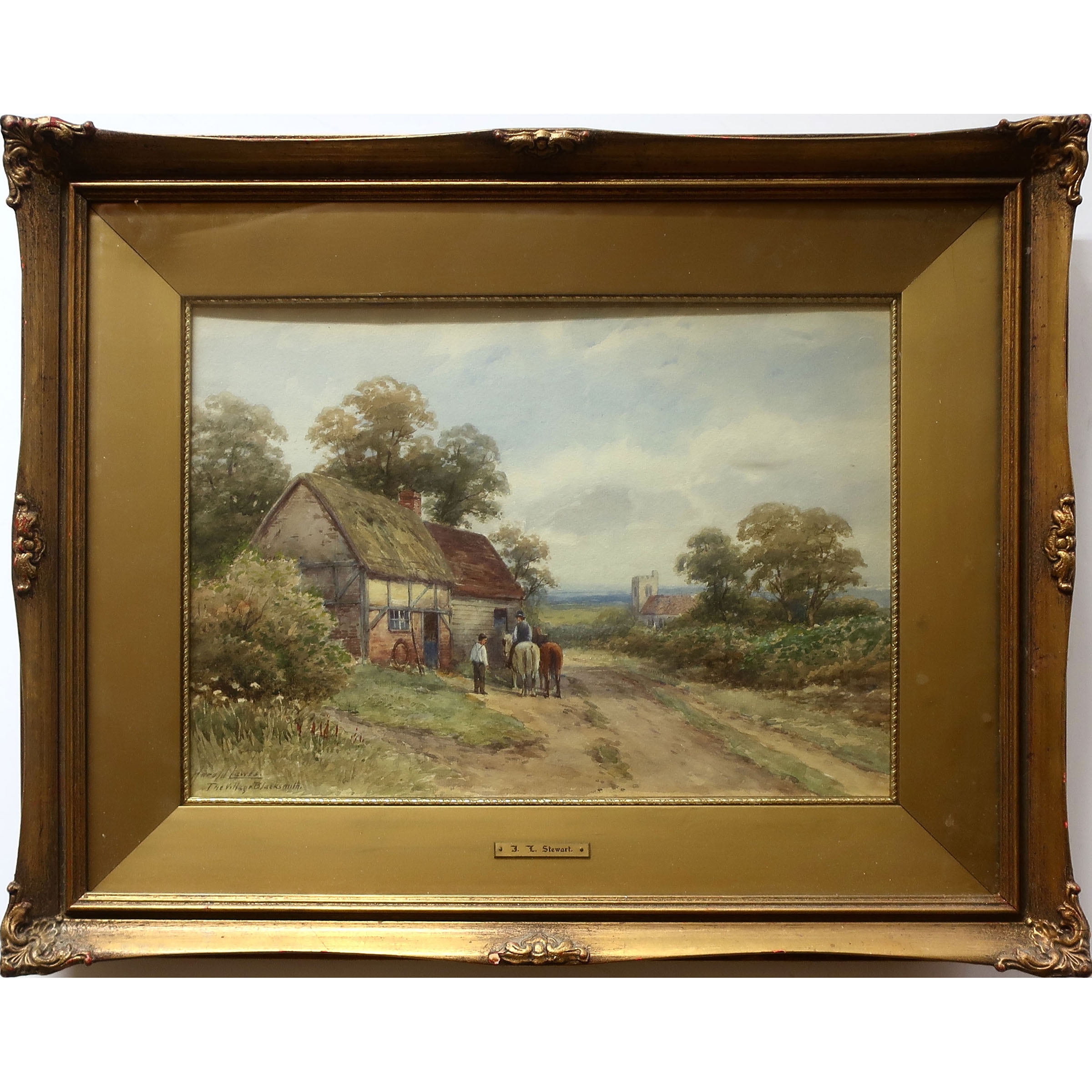 Harold Lawes | THE VILLAGE BLACKSMITH | MutualArt