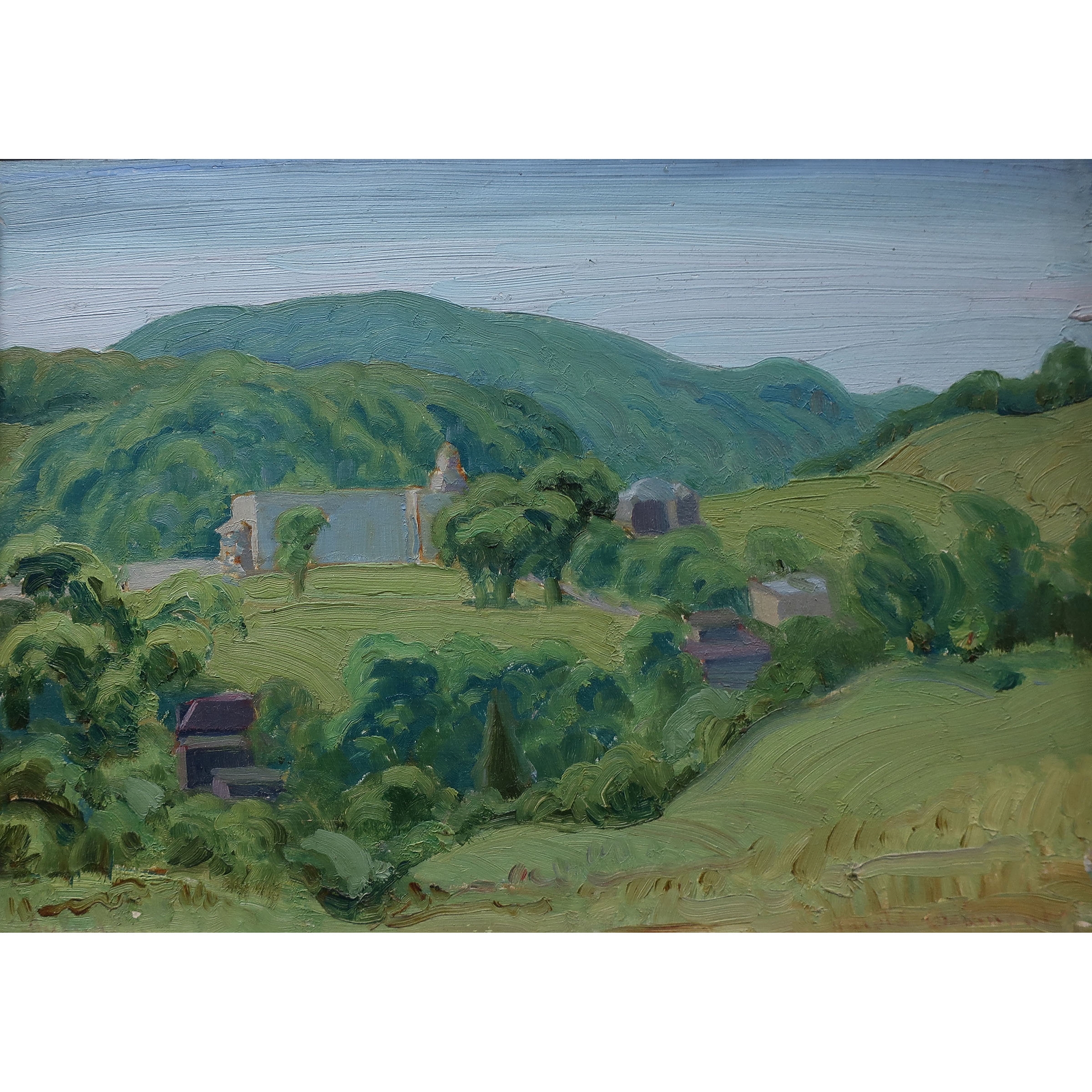 Thomas Harold Beament | UNTITLED (LANDSCAPE AND SIDE VIEW OF A HOUSE ...