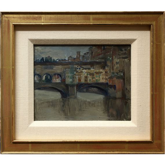 Mary Wrinch | PONTE VECCHIO, VENICE (1914) | MutualArt