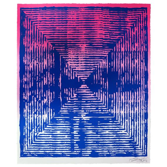 Jason Revok | Loop_Magenta_Umarine_2a (2019) | MutualArt
