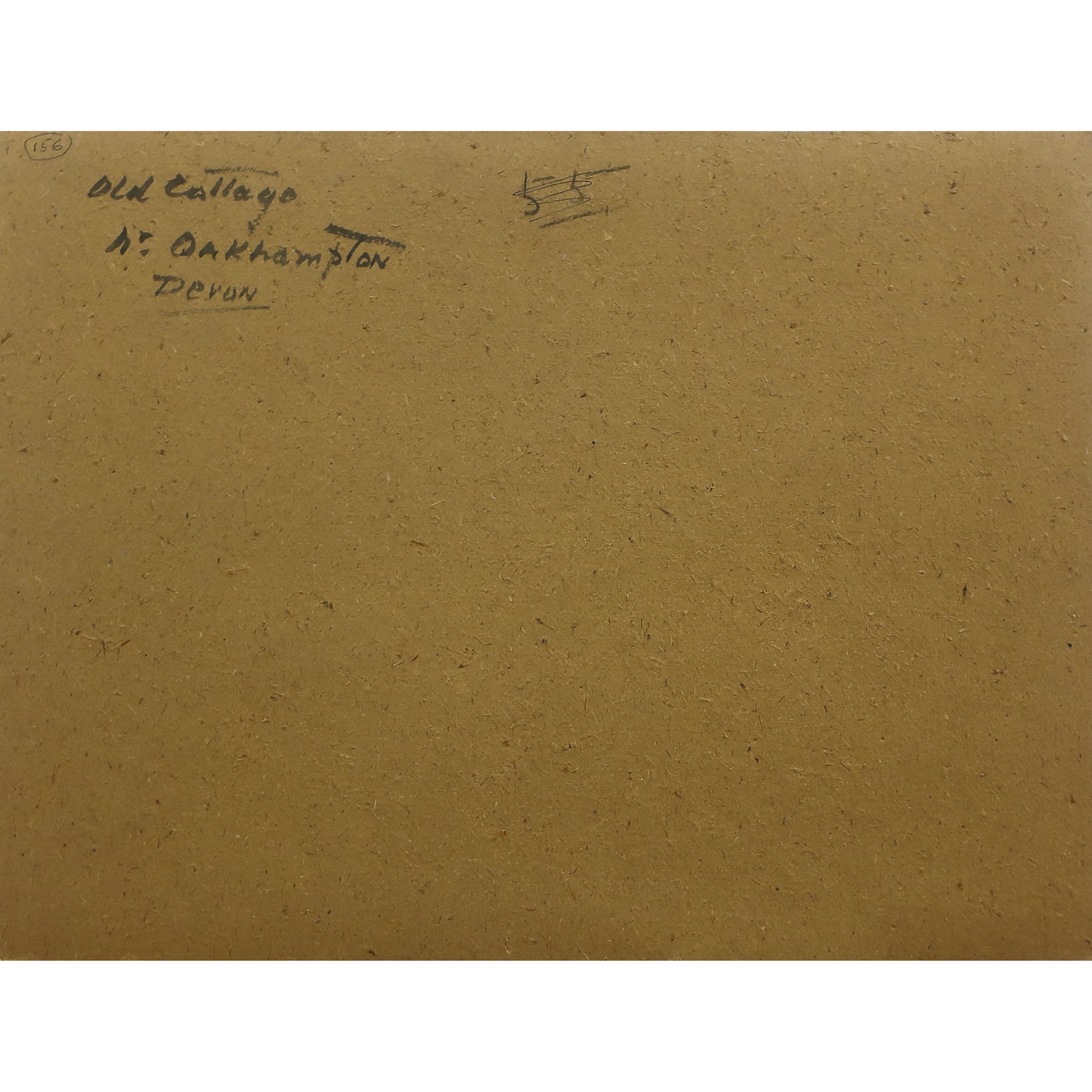 William Edwin Atkinson | OLD COTTAGE NEAR OAKHAMPTON, OLD MILL AND TREE ...