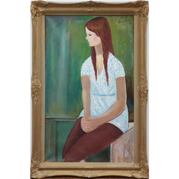 Henry Hoenigan | PROFILE PORTRAIT OF A YOUNG WOMAN (1978) | Compare ...