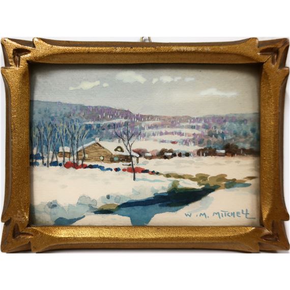 Willard Morse Mitchell | WINTER IN THE FAMOUS LAURENTIAN MOUNTAINS, P.Q ...