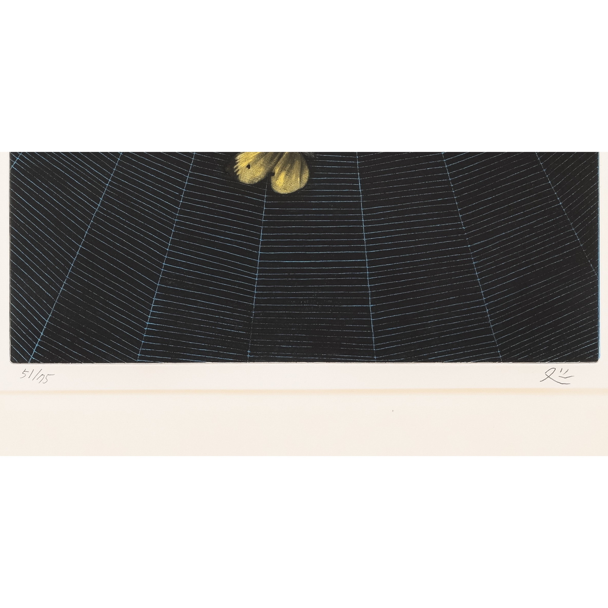 Matazo Kayama | SPIDER AND BUTTERFLY (1972) | MutualArt