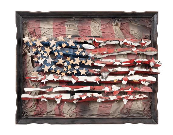 Roger Ivens | AB THE FLAGMAN, AMERICAN ASSEMBLAGE #361 | MutualArt