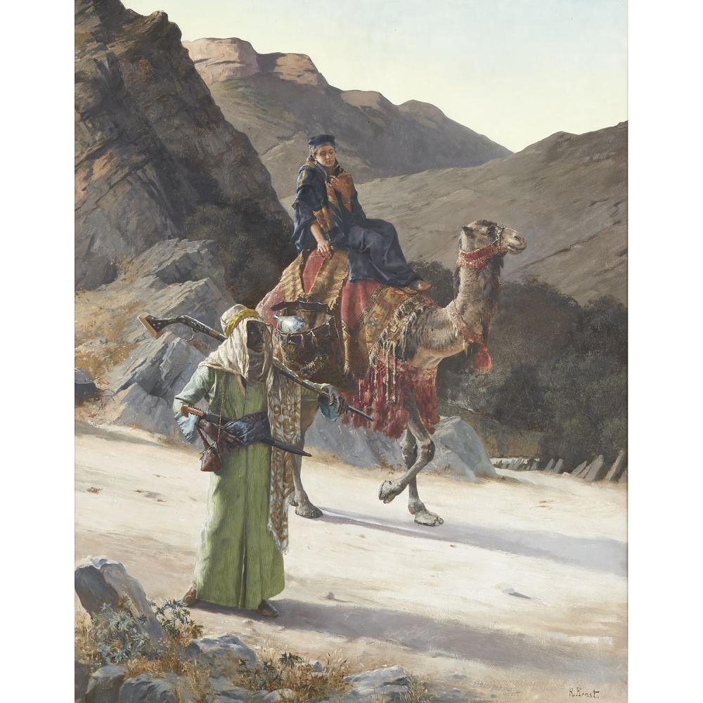 Rudolf Ernst | COBBLER IN THE SHADE OF A BAOBAB TREE | MutualArt