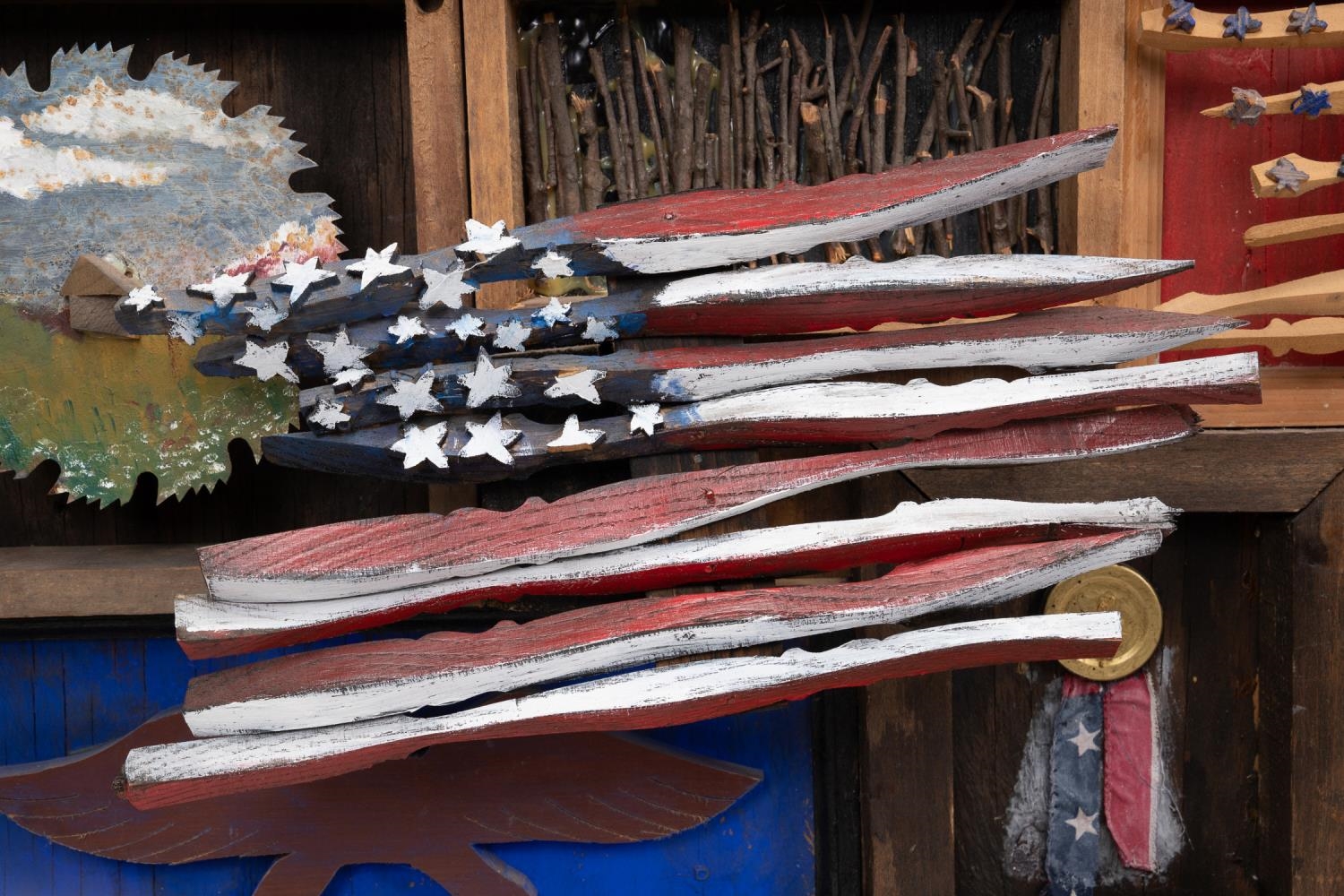 Roger Ivens | AB THE FLAGMAN, AMERICAN ASSEMBLAGE, #423 | MutualArt