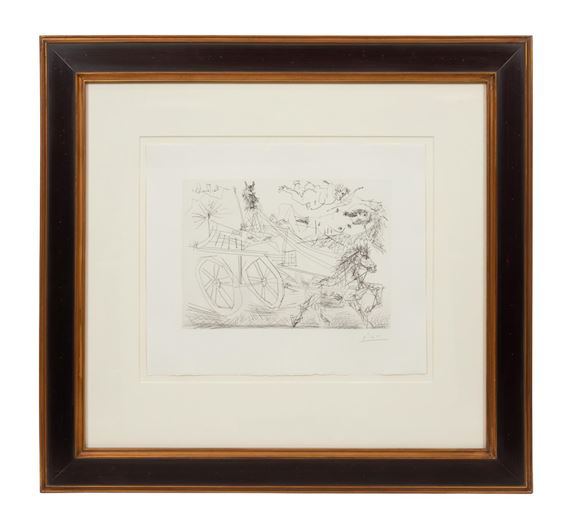 Pablo Picasso | PICASSO 'SCENE MYTHOLOGIQUE' AP ETCHING (1966) | MutualArt