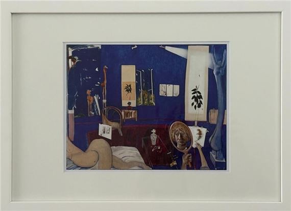 Brett Whiteley | Brett Whiteley - Self Portrait. Print Of The Original ...
