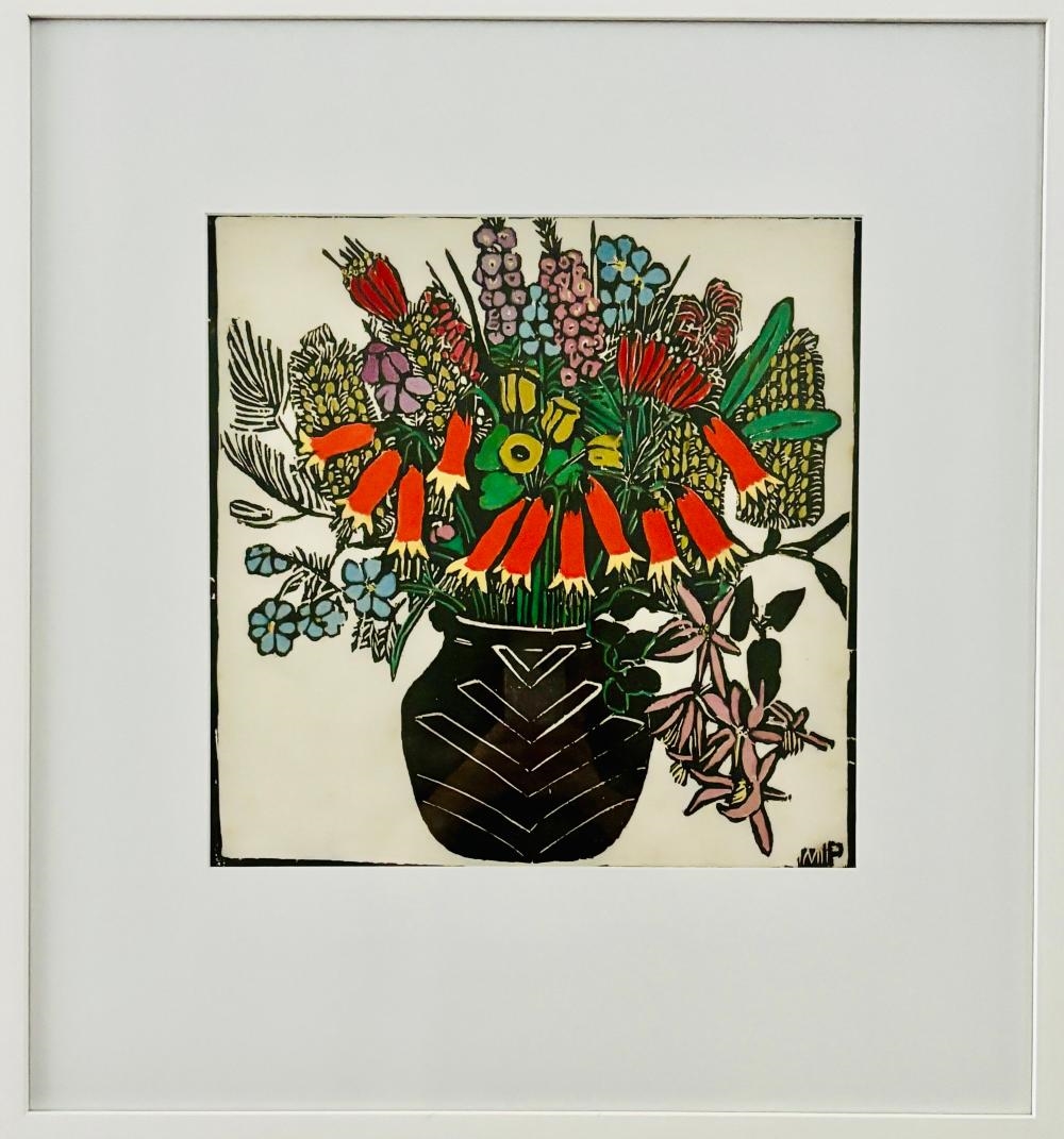 Preston Margaret | Margaret Preston - Mixed Bunch. Print Of The ...