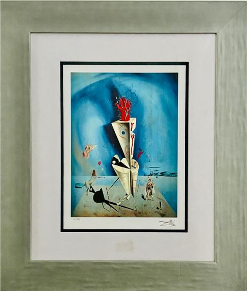 Salvador Dalí | Salvador Dali Apparatus at Hand Facsimile Signed And ...