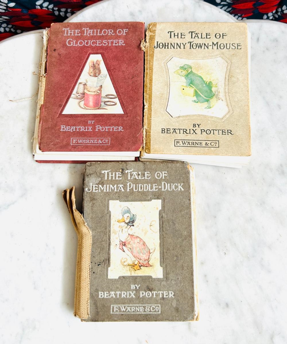 Beatrix Potter | Three First Edition Books By Beatrix Potter | MutualArt