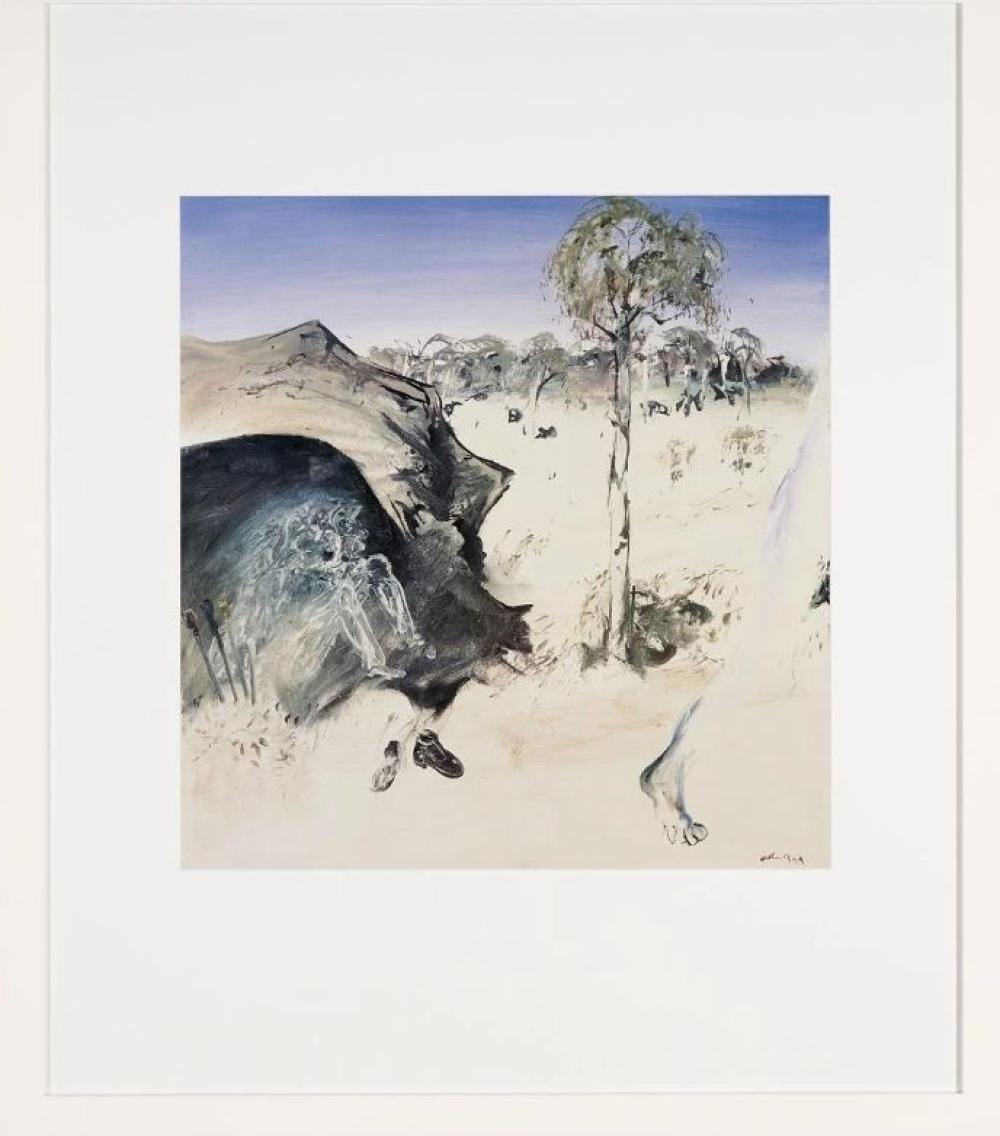 Arthur Boyd | Arthur Boyd Artist in a Cave | MutualArt