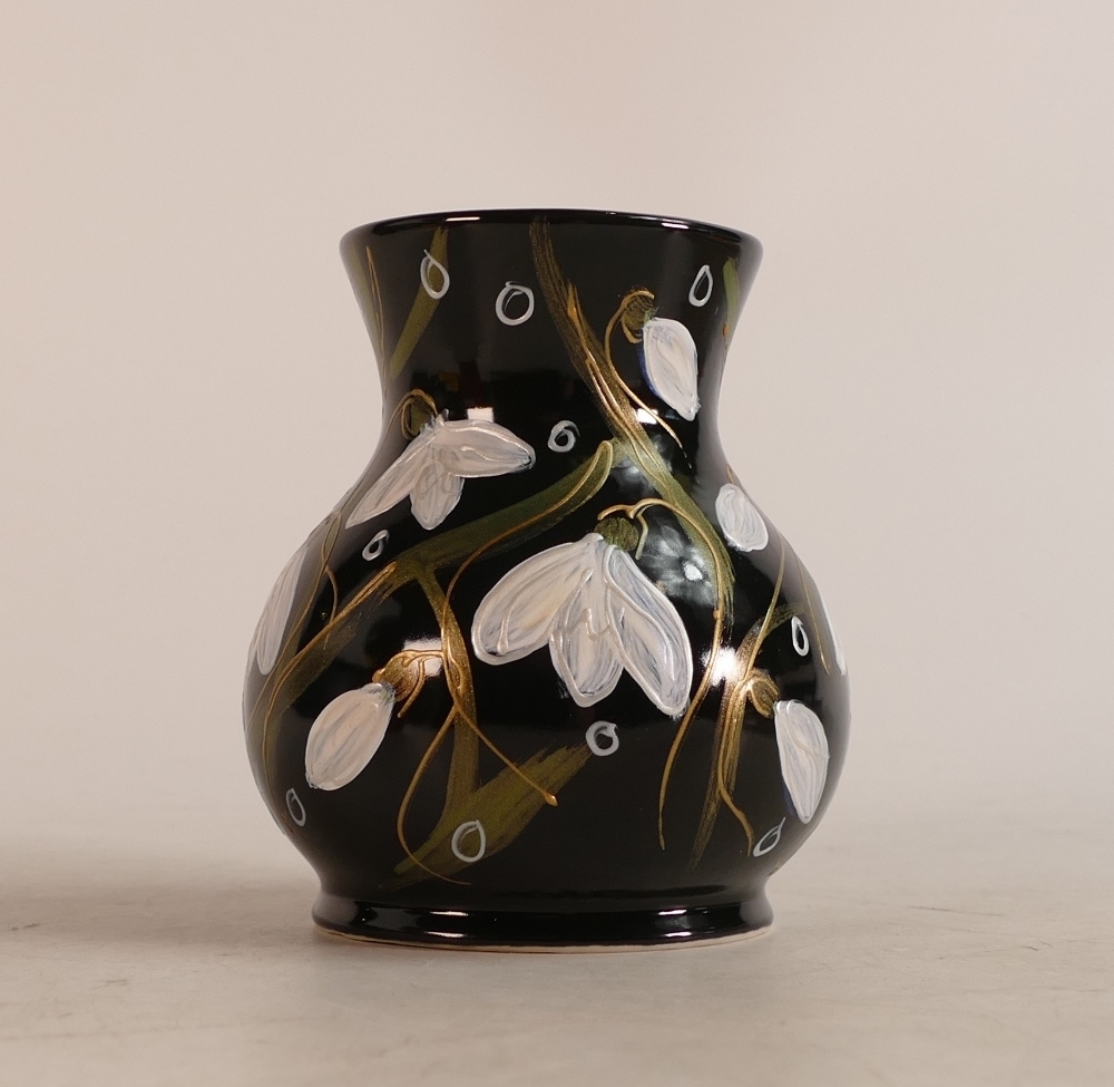Anita Harris | Anita Harris Snowdrop Trojan Vase, Gold Signed, height ...