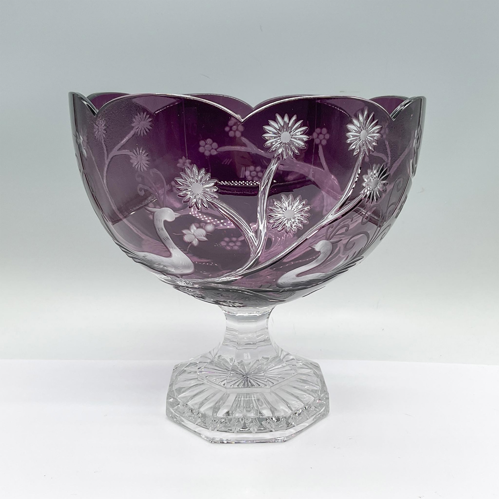 Magda Nemeth | Magda Nemeth Amethyst Crystal Punch Bowl | MutualArt
