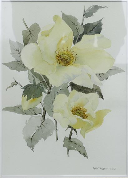 Doris Brown | Floral Vignette | MutualArt