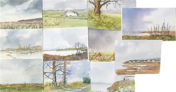 Doris Brown | Eleven Landscapes and Rural Scenes | MutualArt