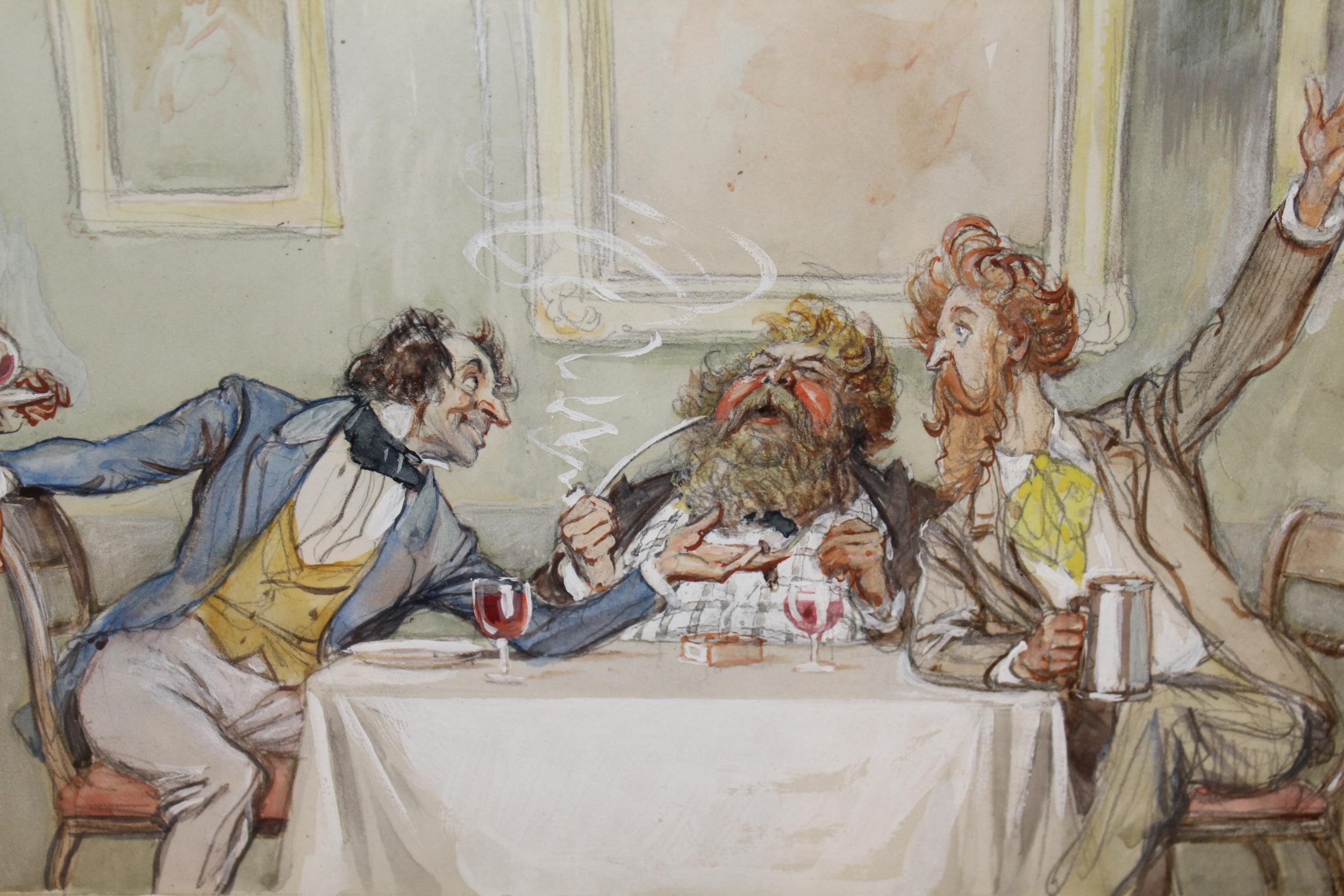 Frank Reynolds | Frank Reynolds, pair of framed as one | MutualArt