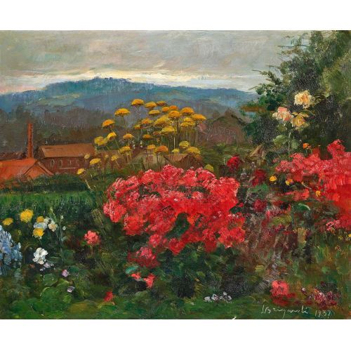 Luigi Brignoli | Blühender Garten (1937) | MutualArt