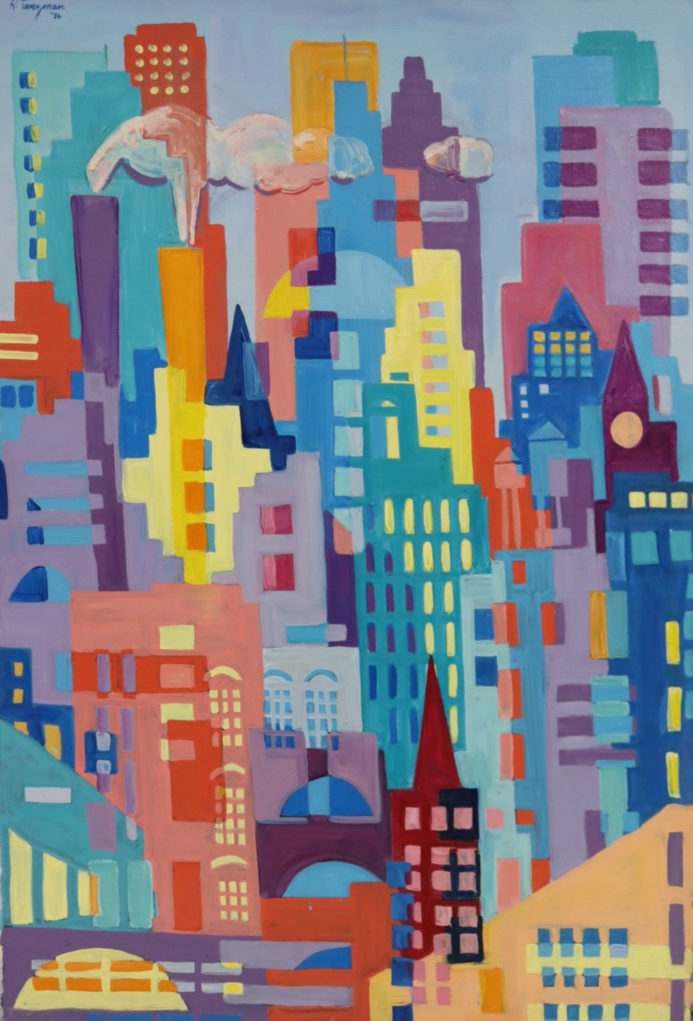 Roz Tanzman | NYC Skyline | MutualArt