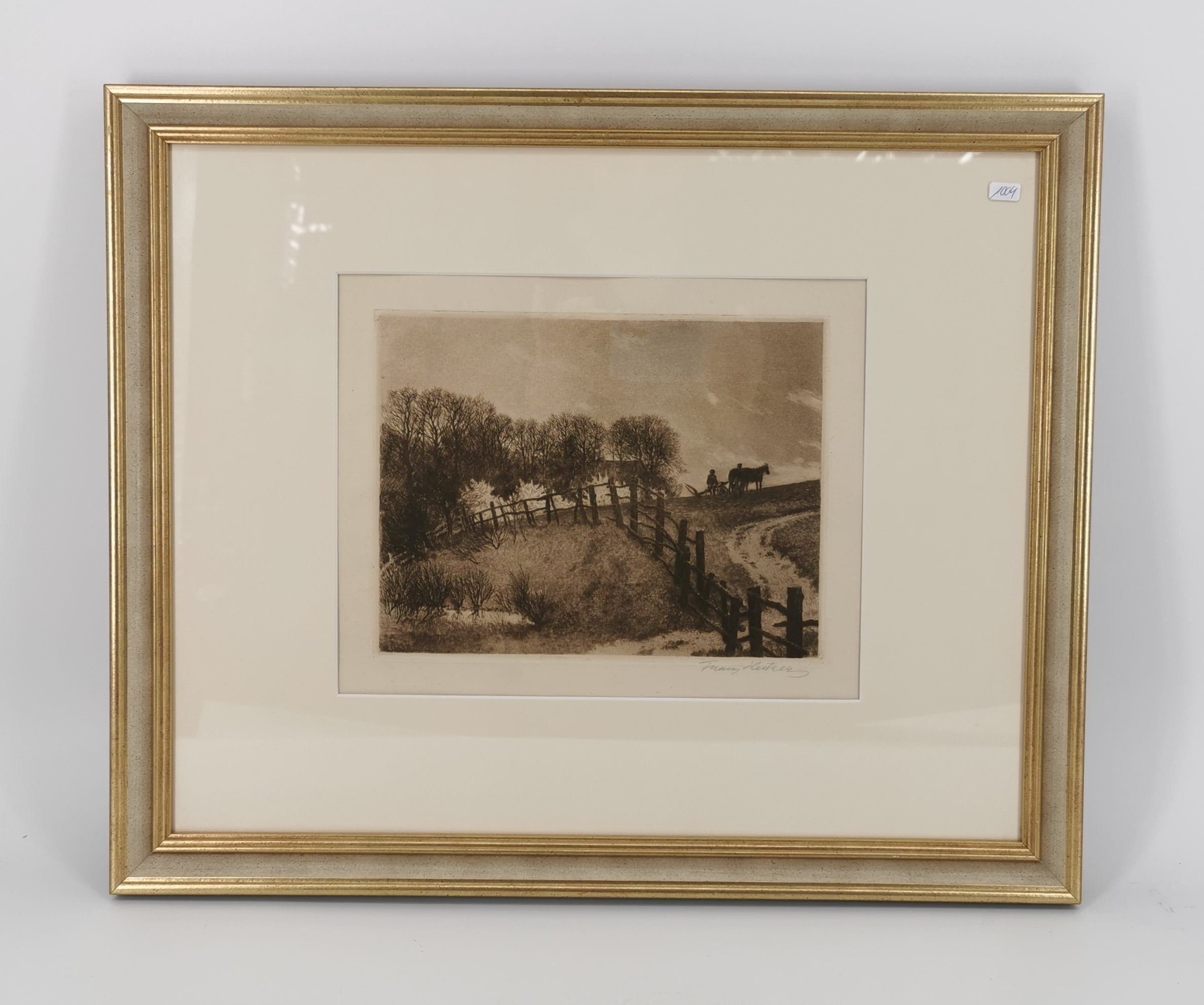 Franz Hecker | FRANZ HECKER - RADIERUNG (Circa 1923) | MutualArt