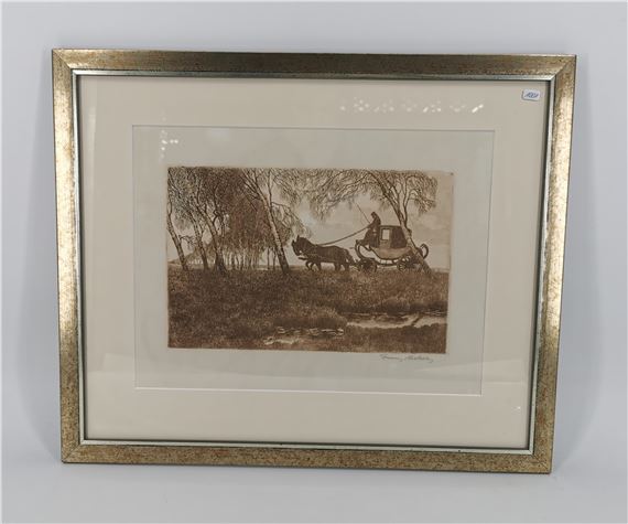 Franz Hecker | FRANZ HECKER - RADIERUNG (1912) | MutualArt