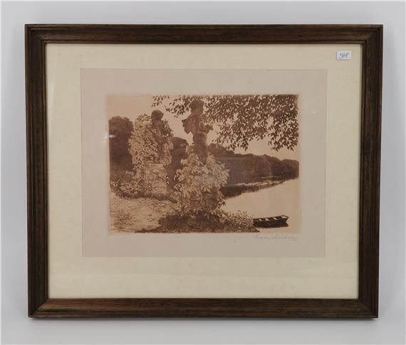 Franz Hecker | FRANZ HECKER - RADIERUNG (Circa 1923) | MutualArt