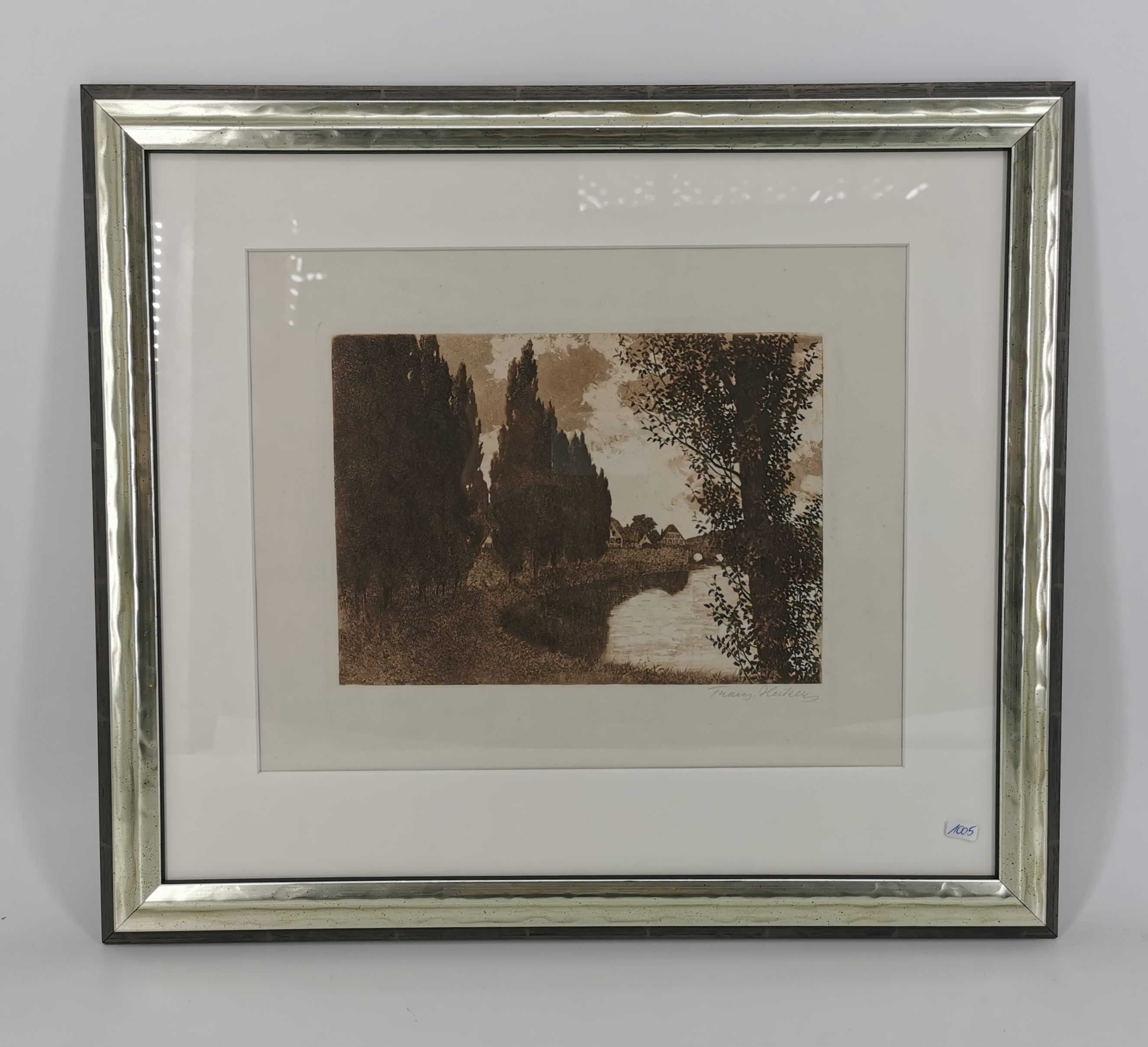 Franz Hecker | FRANZ HECKER - RADIERUNG (Circa 1923) | MutualArt