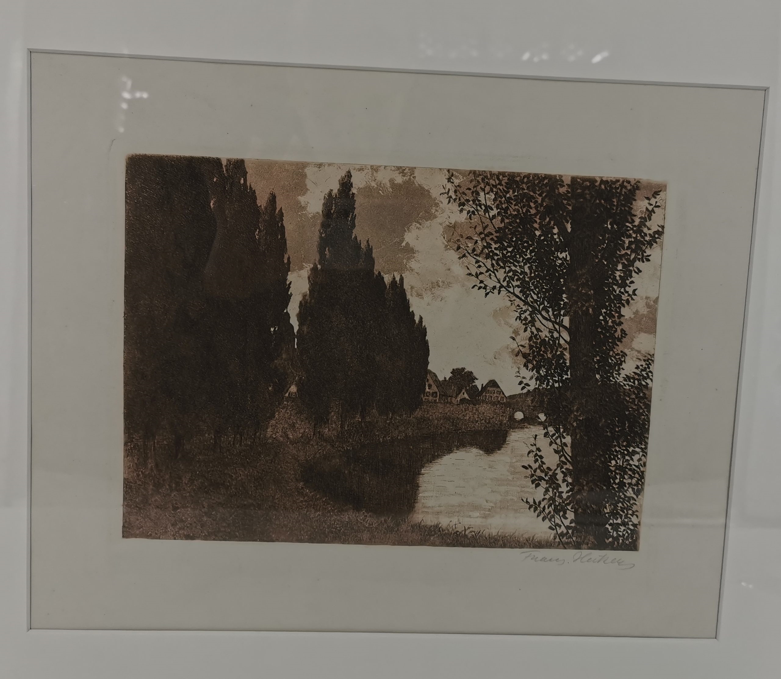 Franz Hecker | FRANZ HECKER - RADIERUNG (Circa 1923) | MutualArt