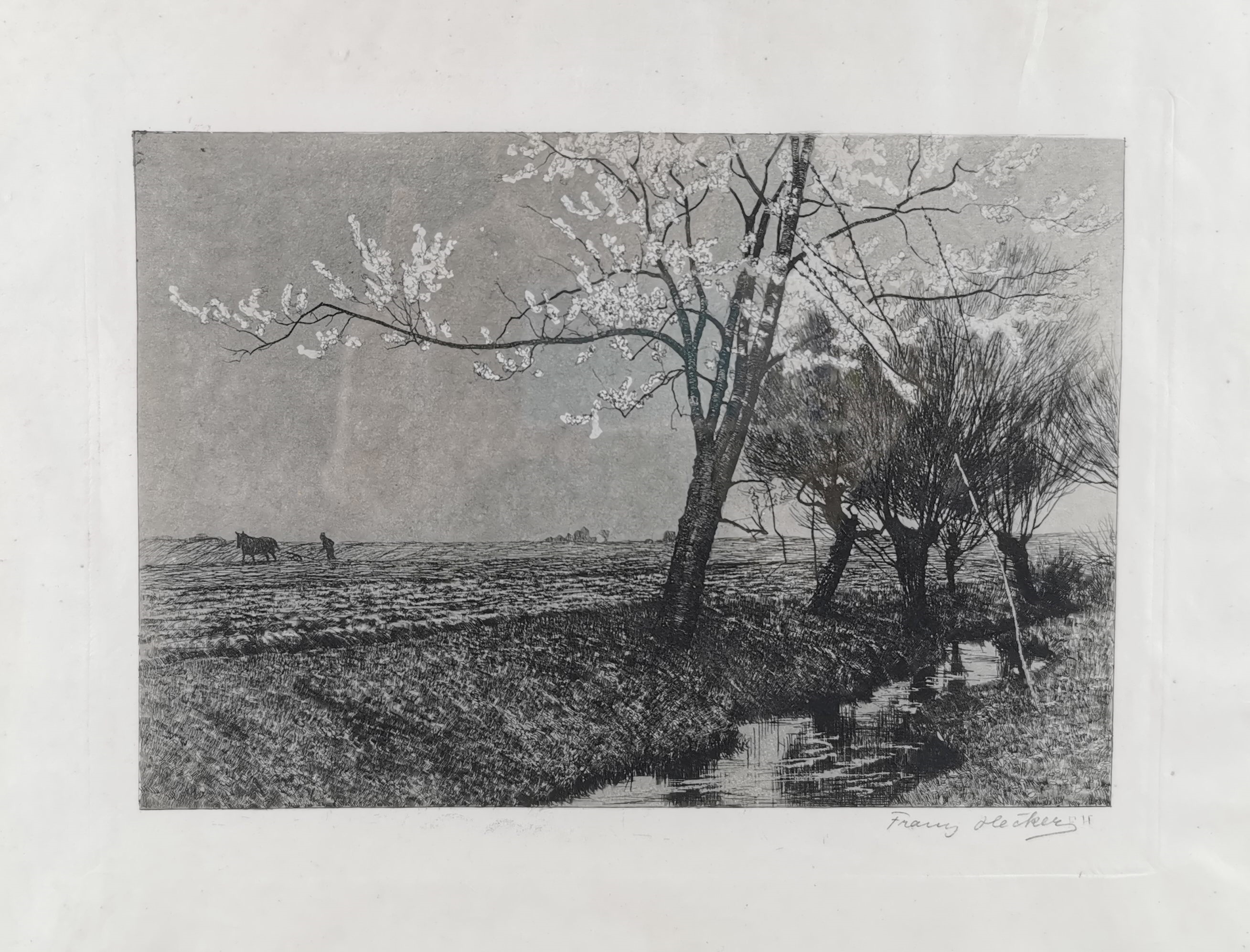 Franz Hecker | FRANZ HECKER - RADIERUNG (1909) | MutualArt