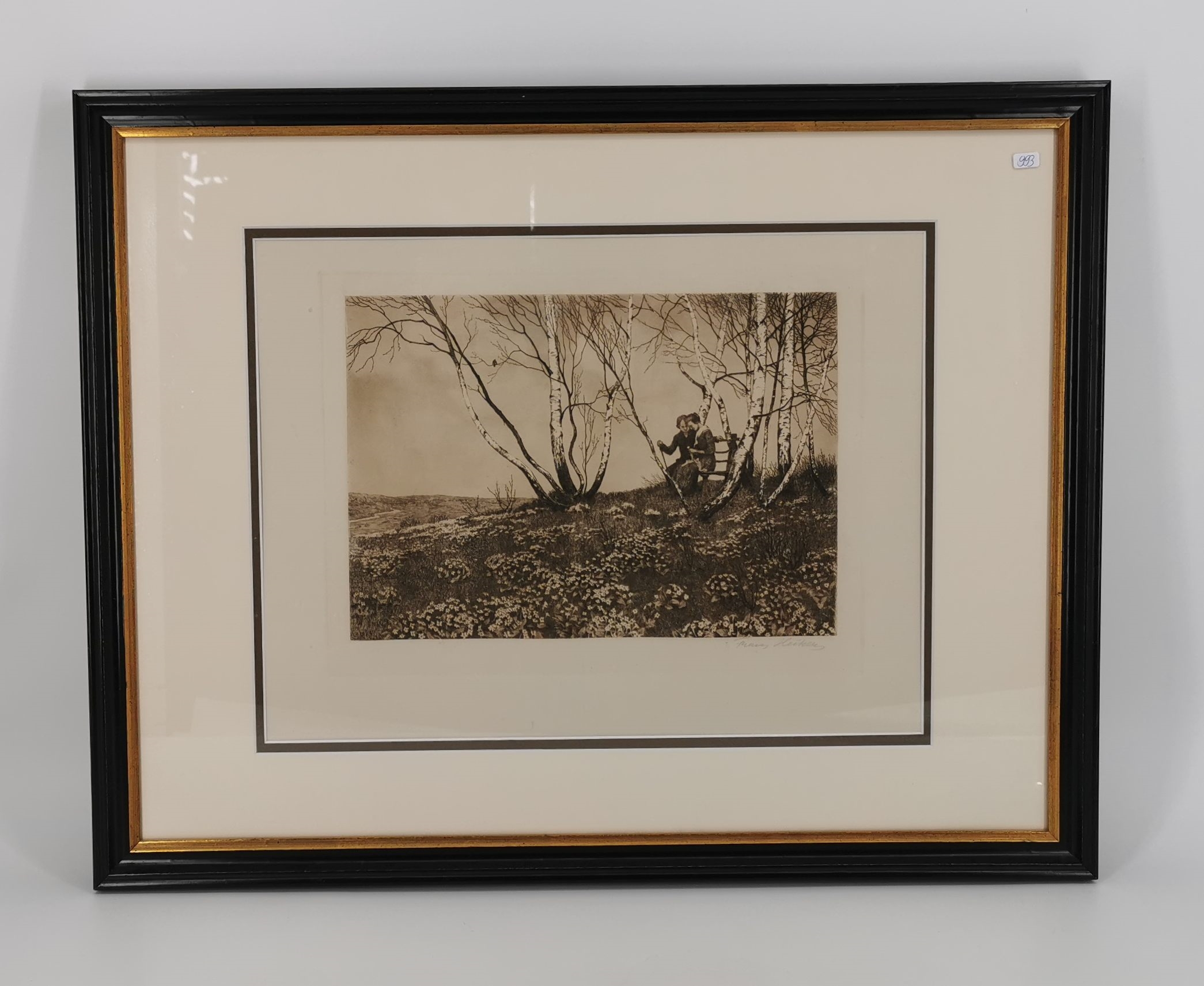 Franz Hecker | FRANZ HECKER - RADIERUNG (1909) | MutualArt