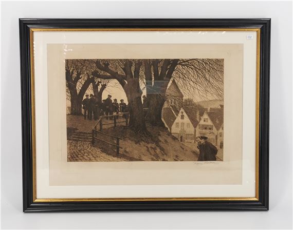 Franz Hecker | FRANZ HECKER - RADIERUNG (1910) | MutualArt