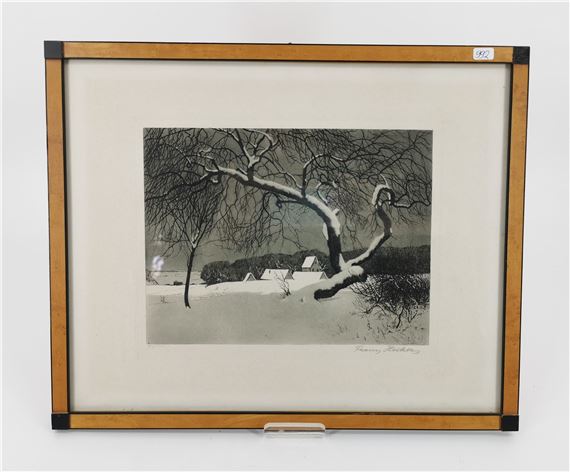 Franz Hecker | FRANZ HECKER - RADIERUNG (Circa 1910) | MutualArt