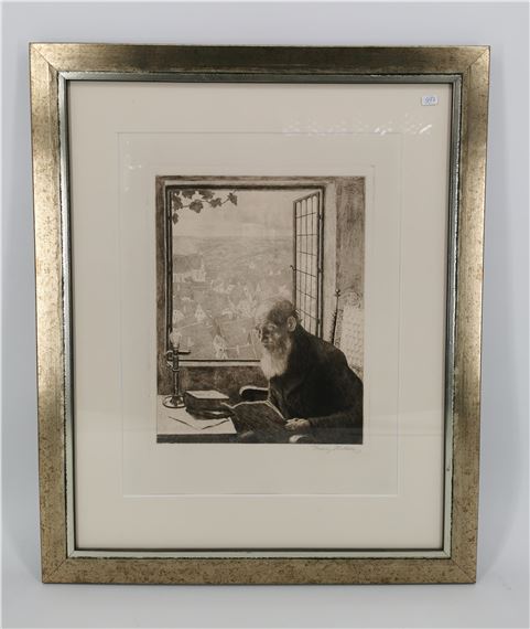 Franz Hecker | FRANZ HECKER - RADIERUNG (1909) | MutualArt