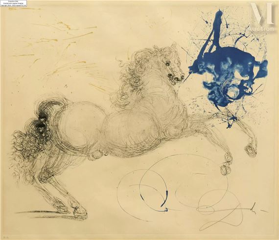 Salvador Dalí | Pégase (1963) | MutualArt