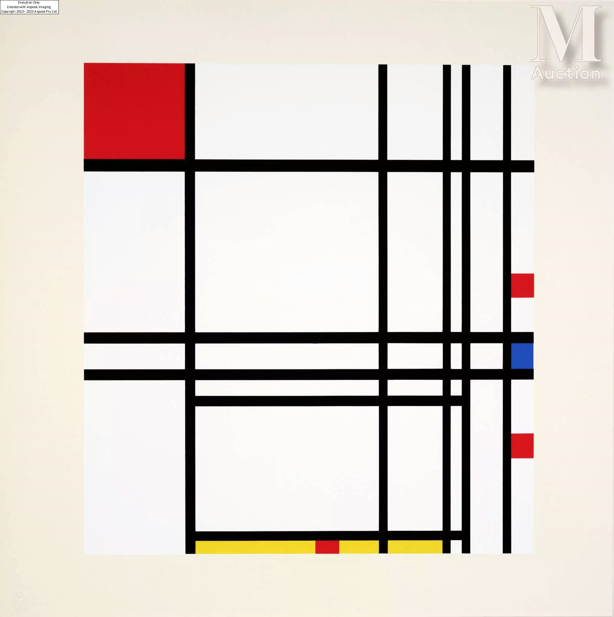 Piet Mondrian | A Portfolio of 10 Paintings (1967) | MutualArt