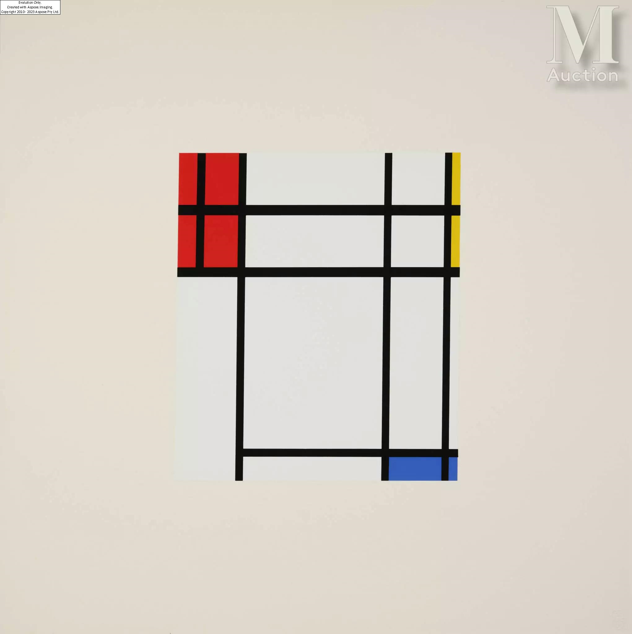 Piet Mondrian | A Portfolio of 10 Paintings (1967) | MutualArt