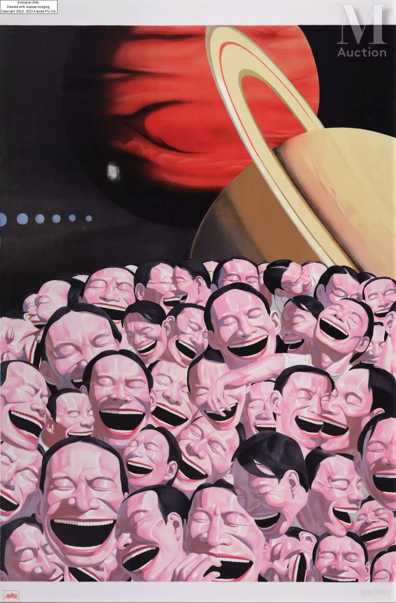 Yue Minjun | Untitled (Smile-ism No. 10) (2006) | MutualArt