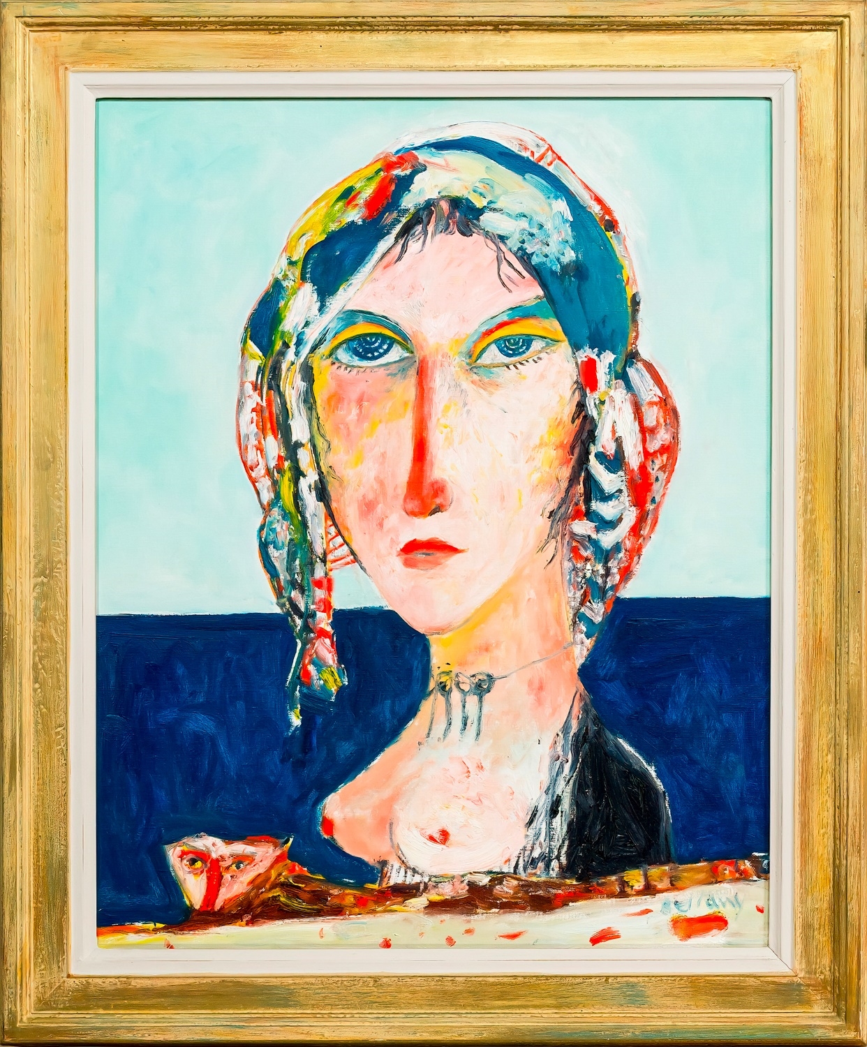 John Bellany | THE ITALIAN GIRL (1994) | MutualArt