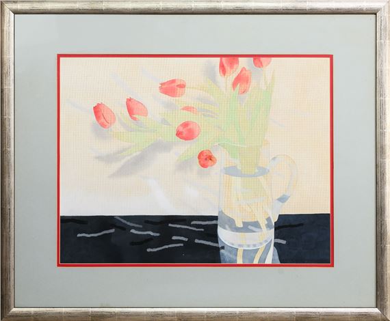 Barbara Balmer | TULIPS IN JUG (1970) | MutualArt