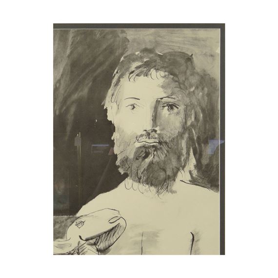 Pablo Picasso | Man with Lamb (1967) | MutualArt