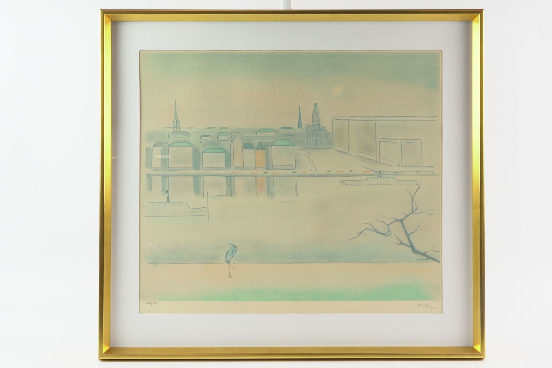 Einar Jolin | 73 Einar Jolin 1890-1976 Färglitografi | MutualArt