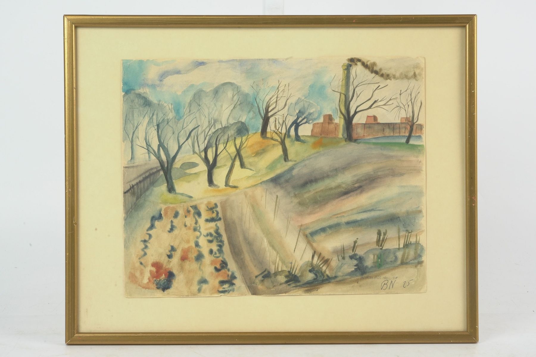 Brita Nordencreutz | 510. BRITA NORDENCREUTZ (1899-1982), akvarell ...