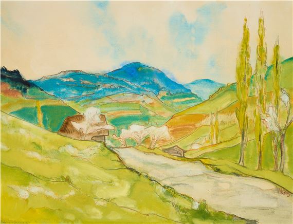 Kaus Max | Frühling im Sauerland (1934) | Compare similar artworks ...