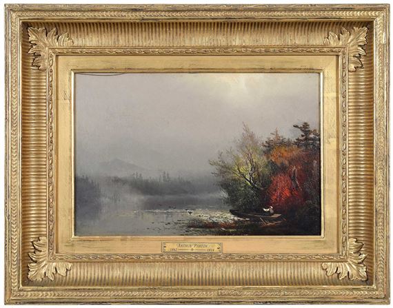Arthur Parton | Misty Mountain Lake (2021) | MutualArt